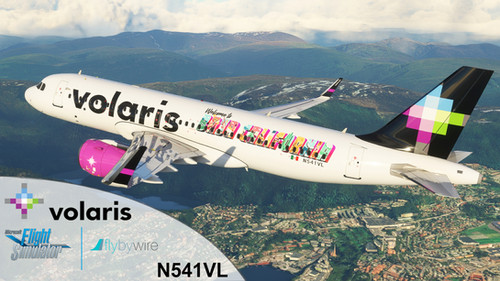 A320-271N Volaris 'Baja California Sticker' 'N541VL' CN:8844 | CANSIM