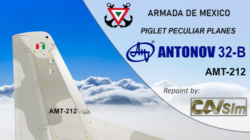 Antonov AN-32B Armada de México ‘AMT-212’ | CANSIM