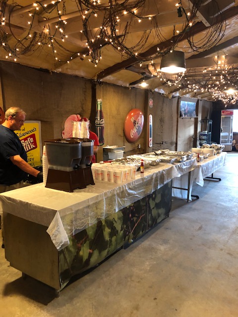 Barbeque at BBQ Hut Fayetteville NC