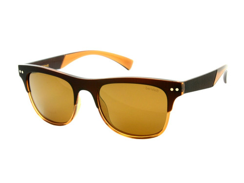 Sophie | Matte Brown Mirror Gold | Bendetti Sunglasses