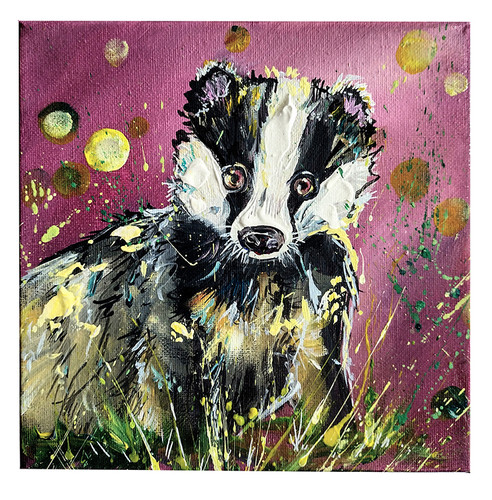 Badger at Twilight | Andrew Alan Art