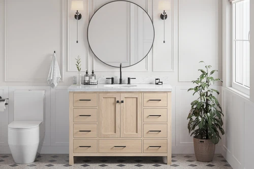 48" White Oak Vanity | State College