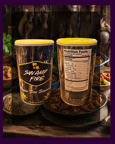 Swamp Fire Bayou Fire Seasoning | Swamp Fire