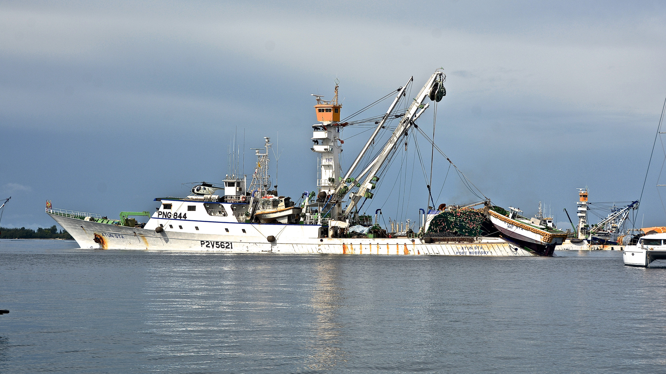 Images of Pelagic Purse Seiner Tuna Fishing Vessel FV 'Atun Sta ...