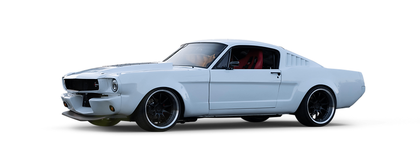 65-66 Mustang Fastback Widebody Restomod | War Horse Industries