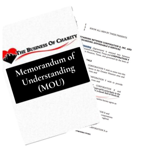 Memorandum of Understanding (MOU) Sample | Business of Charity