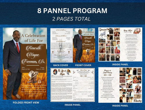 8 PANNEL PROGRAM | 2 PAGES | 11" X 17" | SMoncriffe + CO