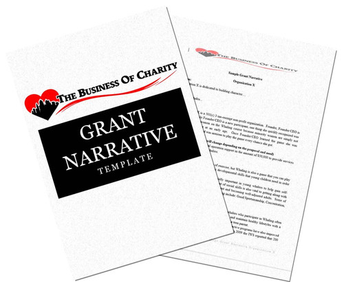 Program Narrative Template | Business of Charity