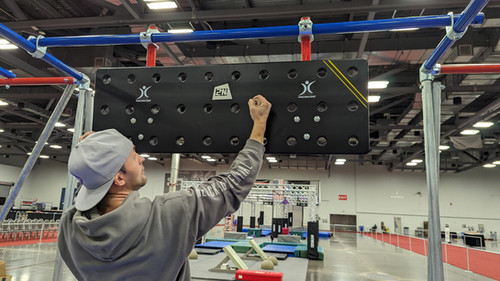 Peg Board (for Ninja Cube) | World Ninja Sport