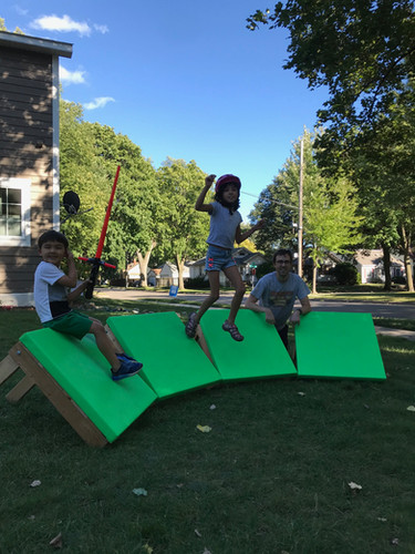 Quad Step Ninja Pads Set | World Ninja Sport