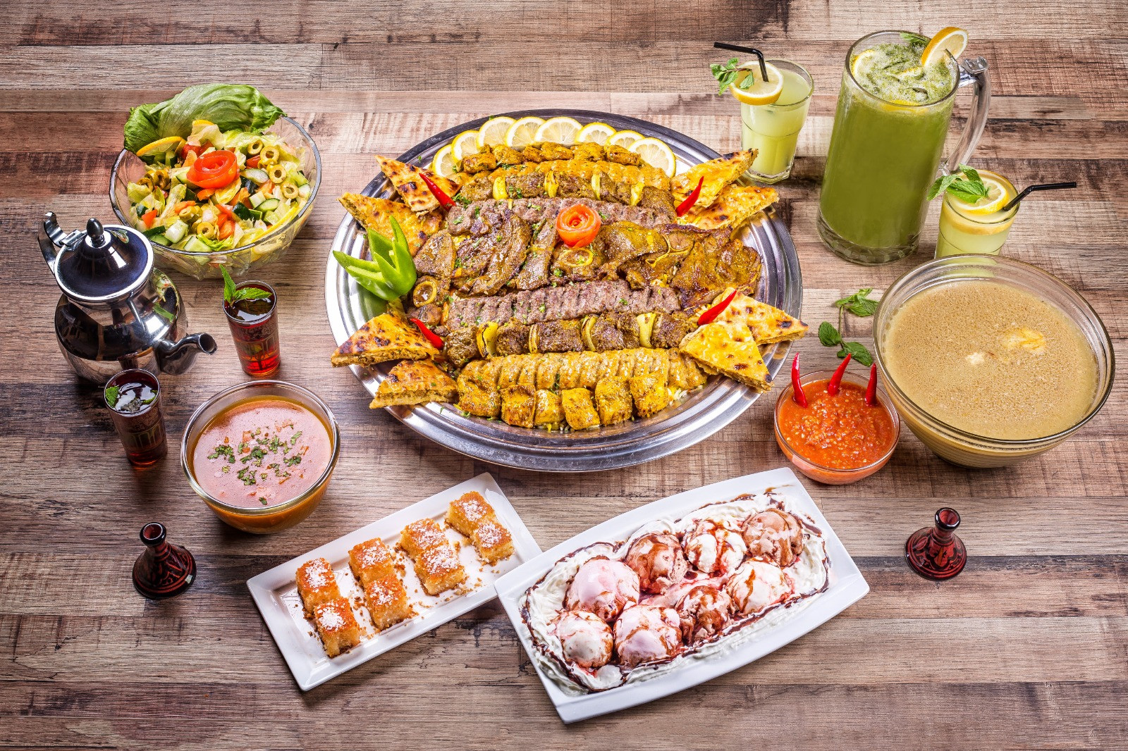 gallery of the restaurant marrakesh