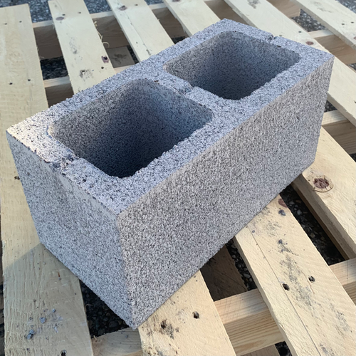 20.01 Full Length Grey Block 390x190x190mm | Pavers Plus