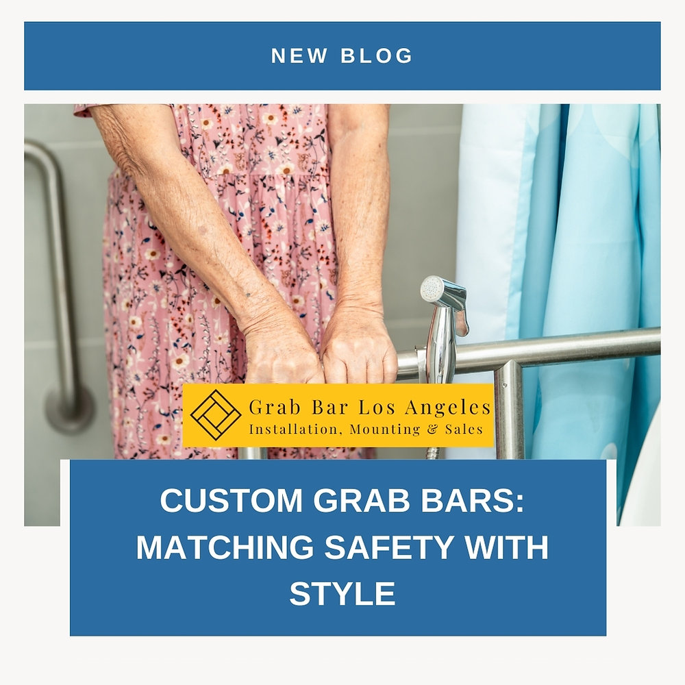 Custom Grab Bars: Matching Safety with Style