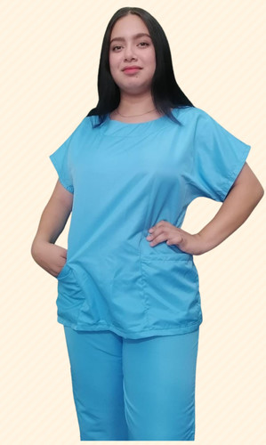 SCRUB AZUL CIELO DAMA | VALSER MATERIAL DE C