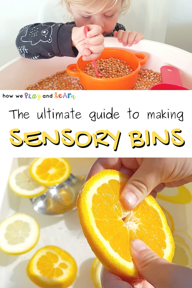 How to create a sensory bin