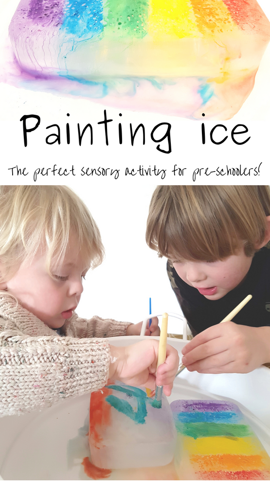 Painting ice process art