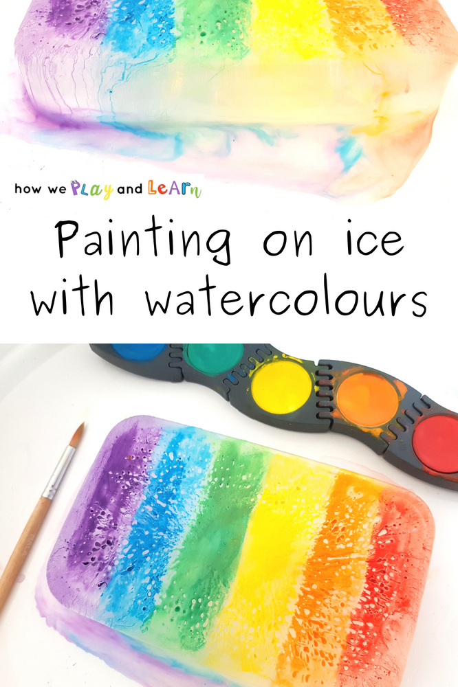 Painting ice process art