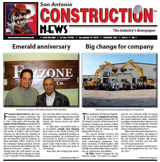 In The News | Fazzone Construction