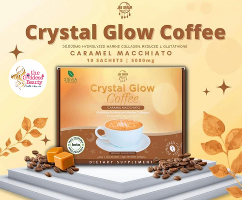 Crystal Glow Coffee Caramel Macchiato | 10s | The Goddess Beauty