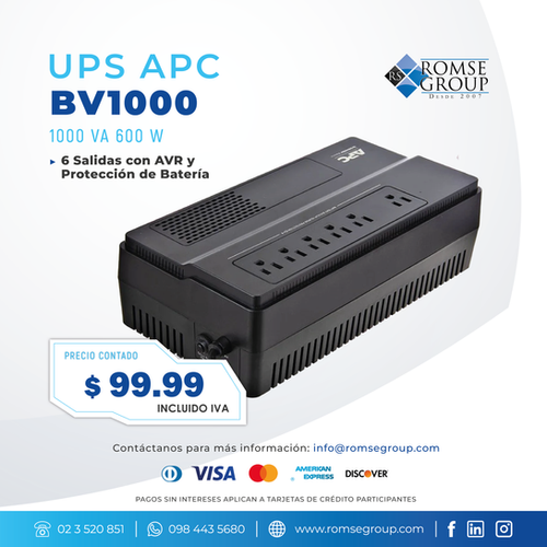 UPS APC BV1000 | Romsegroup