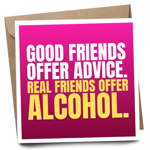 Friends Offer Alcohol (RRC116 | Pack of 6) | Redrakoon