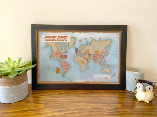 Indiana Jones Map // Indiana Jones Journey and Artifacts | Awkward ...