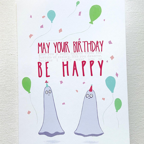 Birthday Respite // Dark humor Birthday Card // Adult Birthdays ...