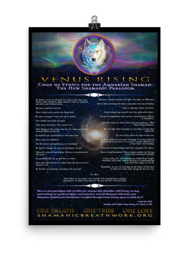 Poster - Code of Ethics - VR | Venus Rising