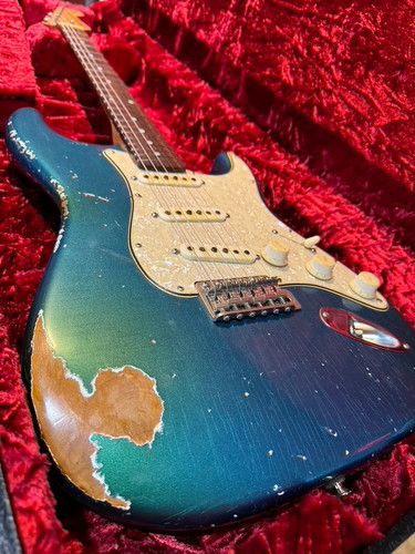 MJT Pelham Blue Nitro Heavy Relic Finish - Fender American Original ...
