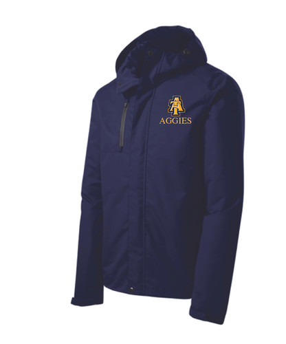 NCAT J331 MENS HOODED JACKET | Raleigh Tees Store