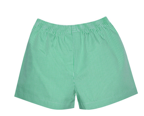 Remember Nguyen Kelly Gingham Shorts 4t | A to Z Monogramming