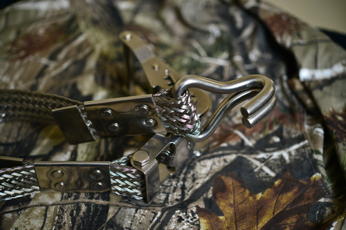 GOLstrap 1 inch x 8 feet metal ratchet strap single pack (For Hunting ...