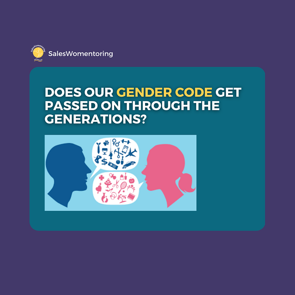 Does our gender code get passed on through the generations?