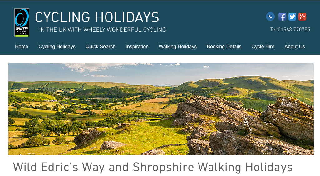 Wild Edric's Way | Walking Holidays | Wheely Wonderful Cycling