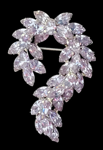 Stunning Sherman Alexandrite Brooch Pin - j30124 | Eclectic Vintage