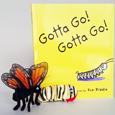 Finger Puppets and Book for: Gotta Go! Gotta Go! | Artfelt