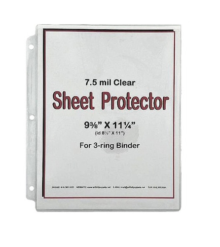 Sheet Protector | Artfelt