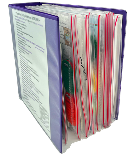 Purple STEM Binder | Artfelt