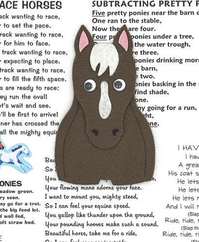 Horse Finger Puppet | Artfelt