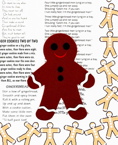 Gingerbread Finger Puppet | Artfelt