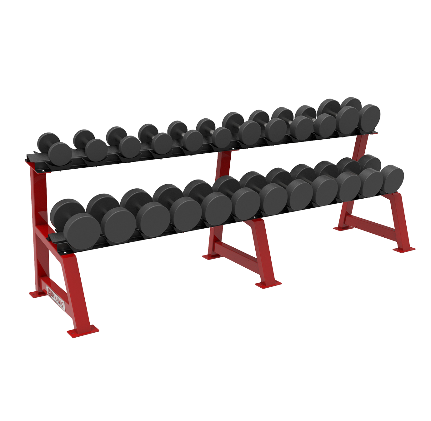 2-TIER PRO STYLE DUMBBELL RACK