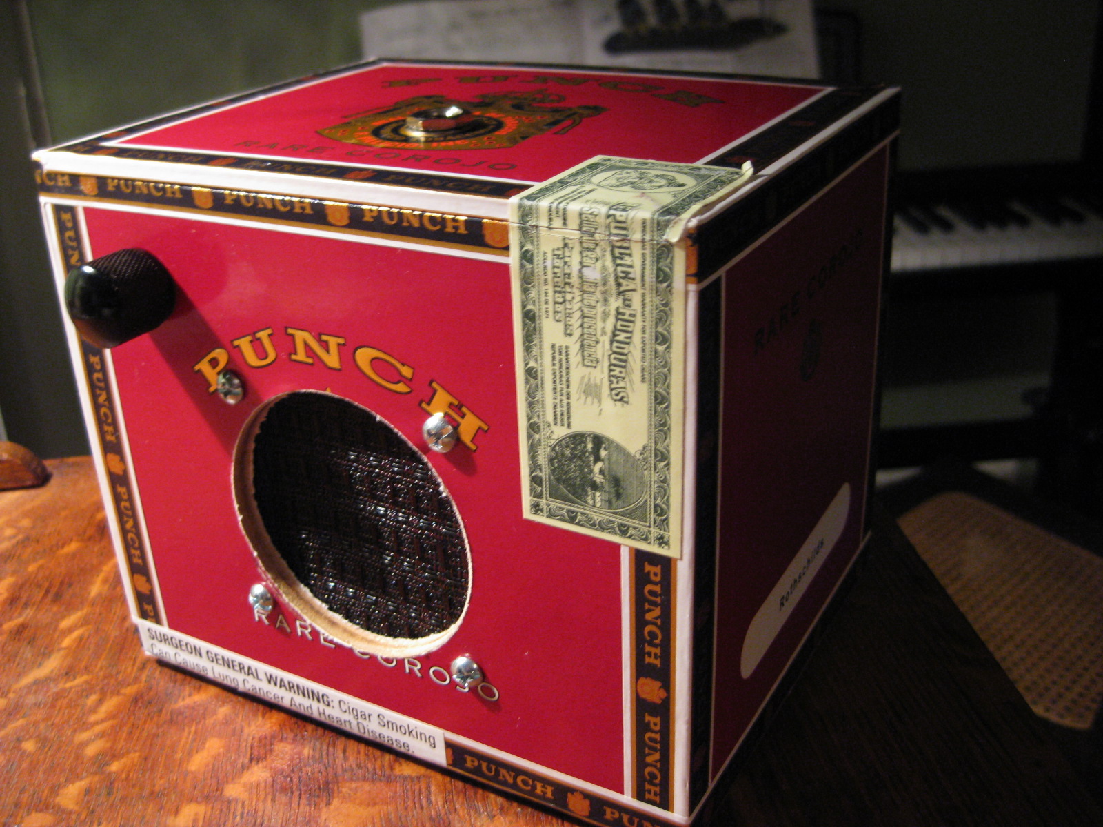 Build Your Own Cigar Box Amp Workshop | supreme-sound-studio