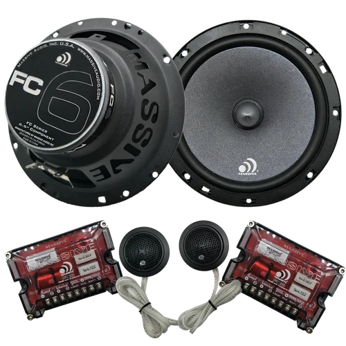 Massive Audio | FC6 (Paire) | Quebec Auto Son | Québec Auto Son