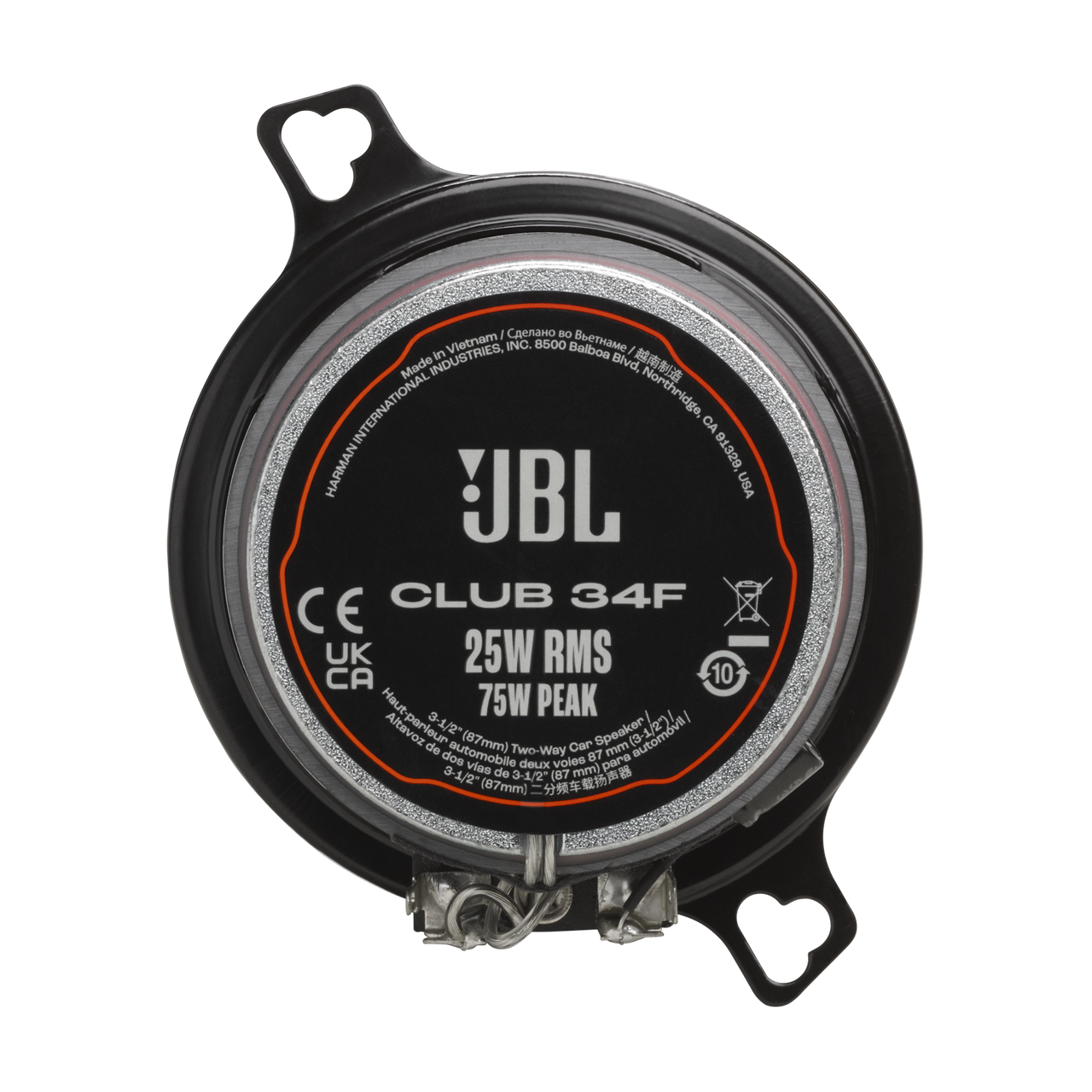 JBL | Club 34F | Quebec Auto Son | Québec Auto Son