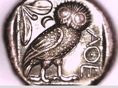 Attica, Athens, Tetradrachm, Athena / Owl, Coin | 2rooks Ancient coins