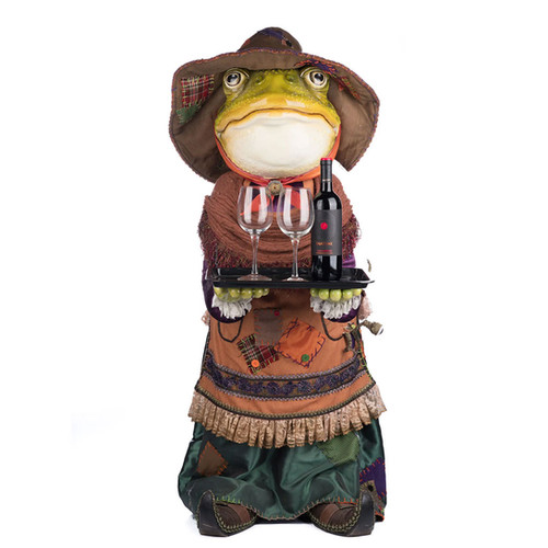 Katherine's Collection Broomstick Acres Lady Fitzroy Frog Server | My Site