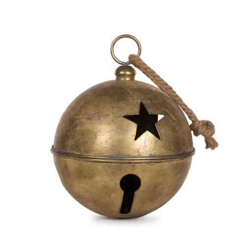 30cm Antique Gold Bell | My Site