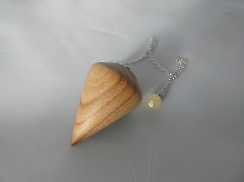 Wooden Dowsing Pendulum Camphor Wood handturned in Devon ...