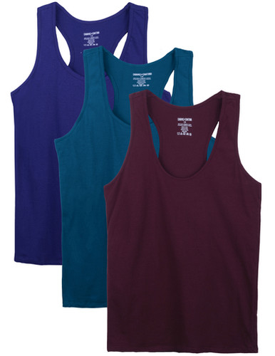 3 Pack Cotton Racerback Tank Top | Caramelcantina