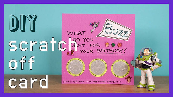 Scratch-Off Card | SODA POP science